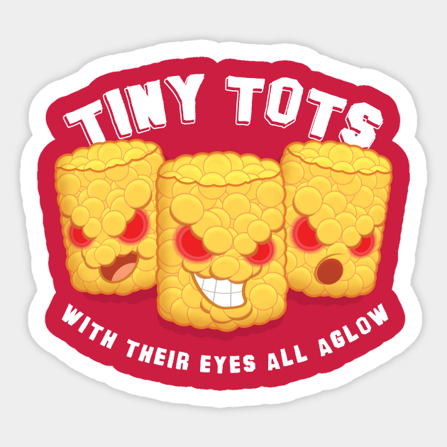 Tiny Tots With Their Eyes All Aglow Christmas Sticker Teepublic